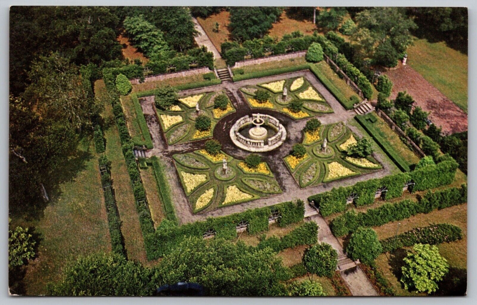 Outer Banks Of North Carolina Knot Elizabethan Garden Scenic Chrome ...