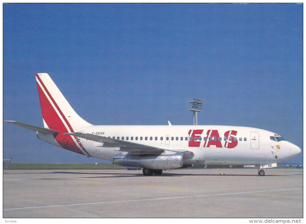 EAS [Europe Aero Service} Boening 737-200 Airplane , 1970-90s | Topics ...