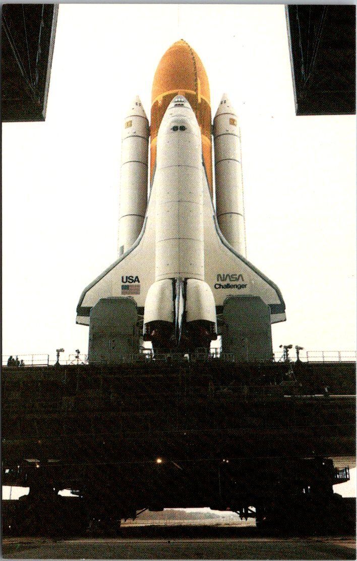Florida Kennedy Space Center NASA Space Shuttle Challenger In VAB ...