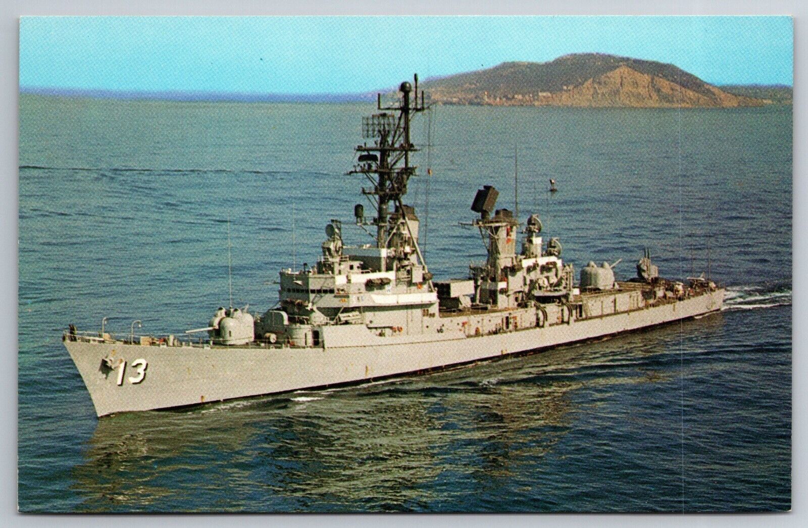 U.S.S. Hoel DDG 13 Navy Guided Missile Destroyer Photo Postcard | Other ...