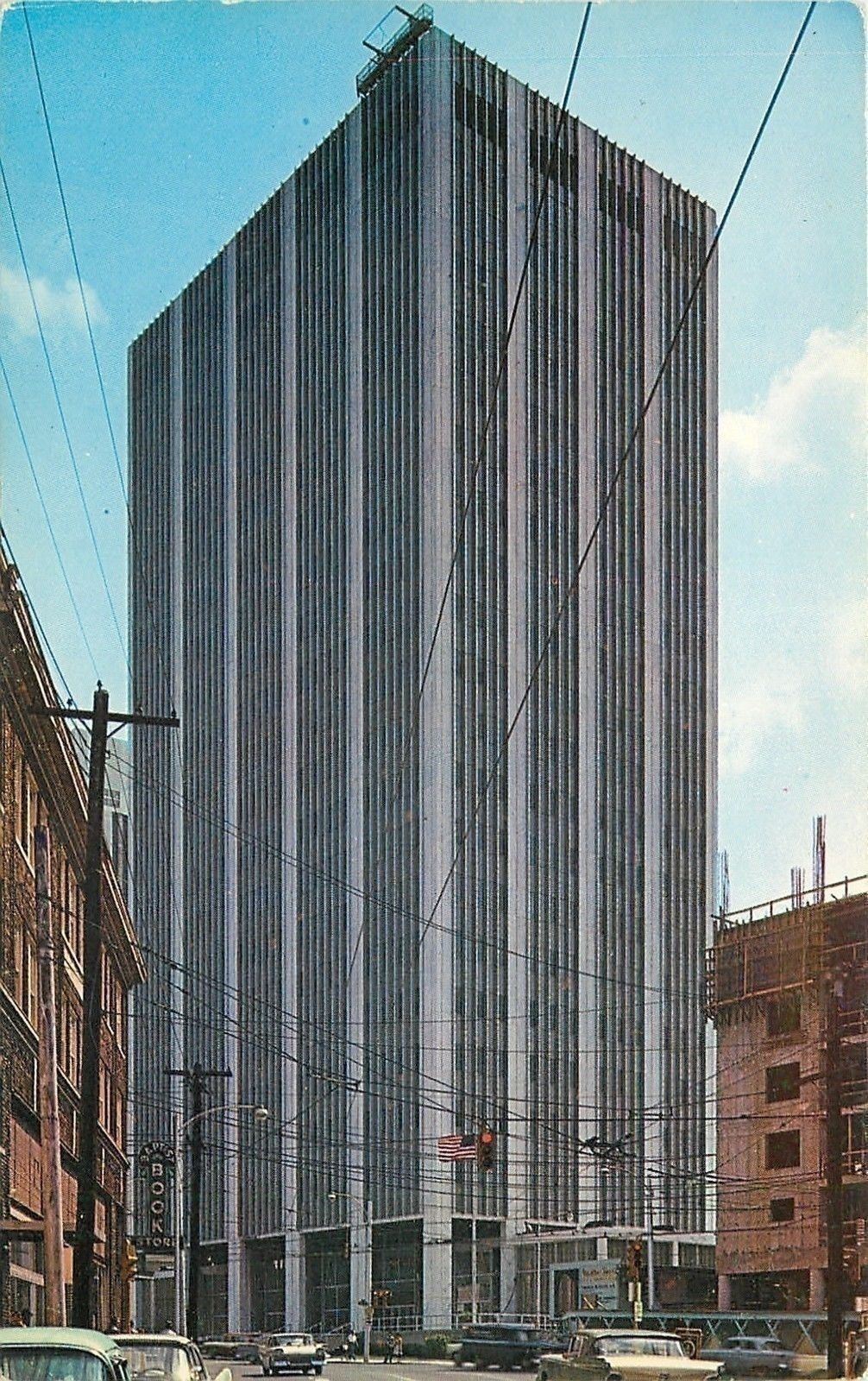 Atlanta GA~Georgia Power Building~Since Replaced~Book Store~1950s Cars ...