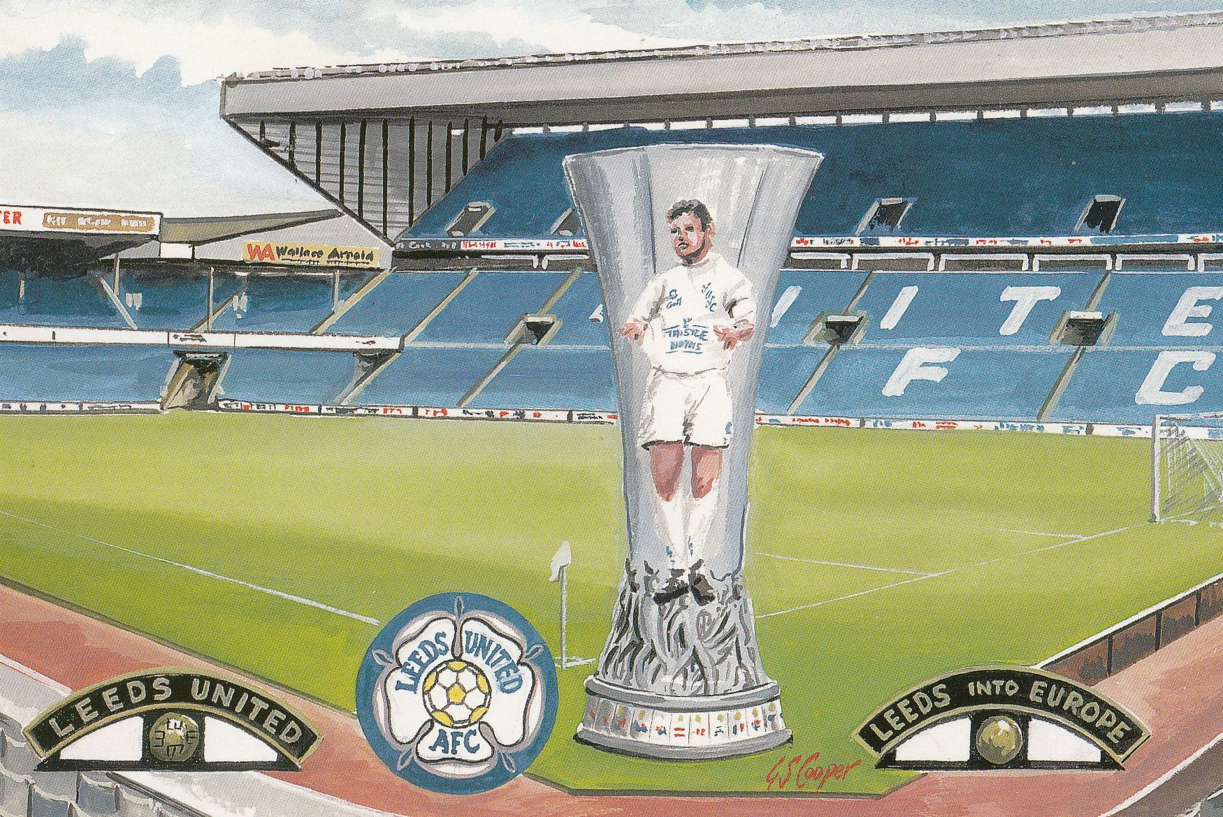 Elland Road Stadium Leeds Football Club 1995 Limited Postcard | Topics ...