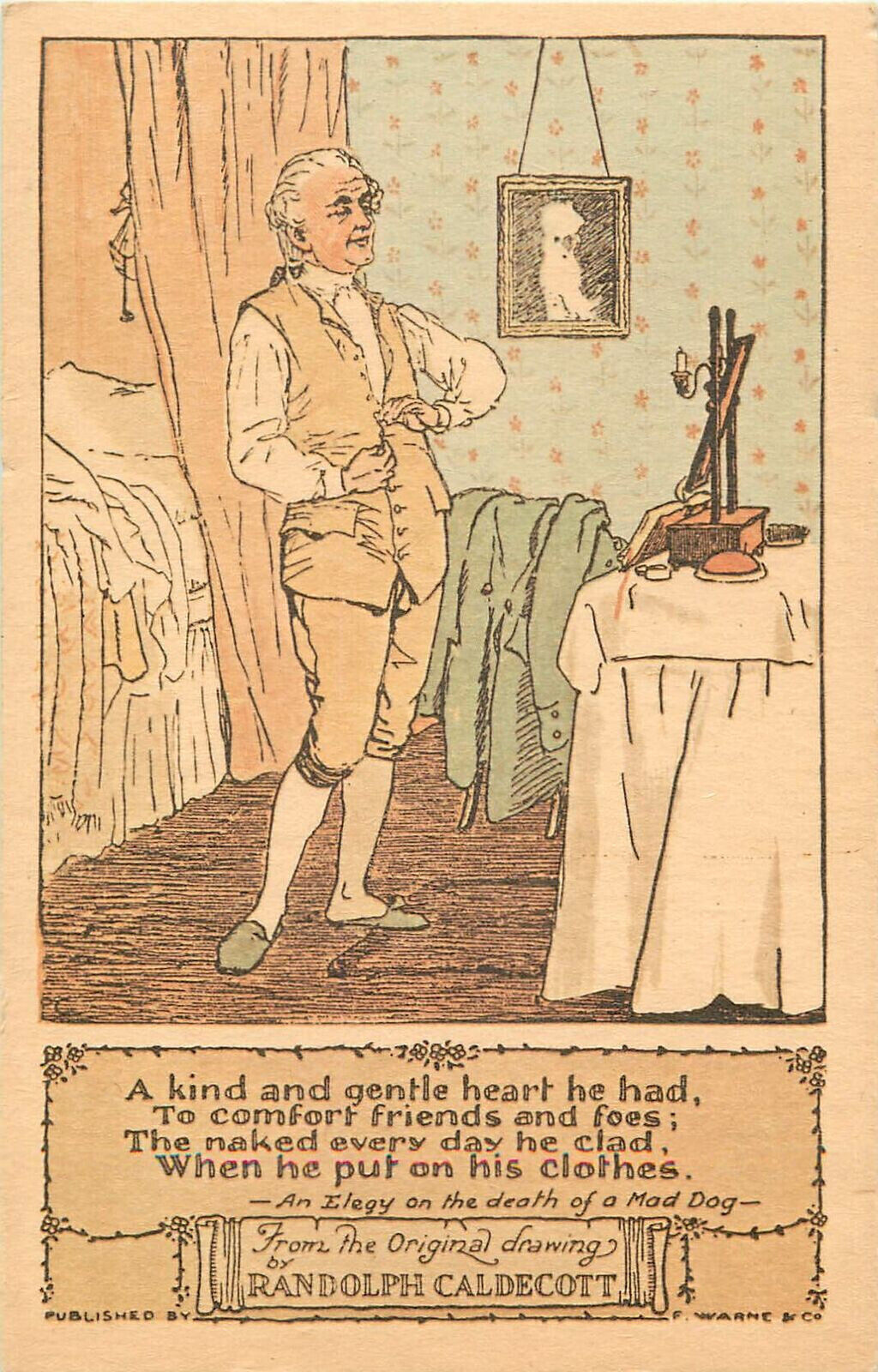 Set of 22 British artist and illustrator Randolph Caldecott drawings ...