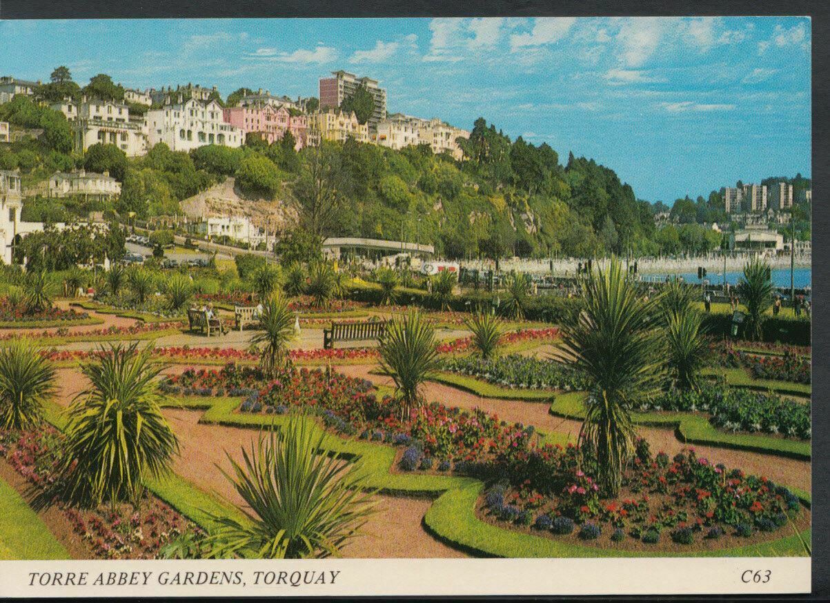 Devon Postcard - Torre Abbey Gardens, Torquay T1215 | Europe - United ...