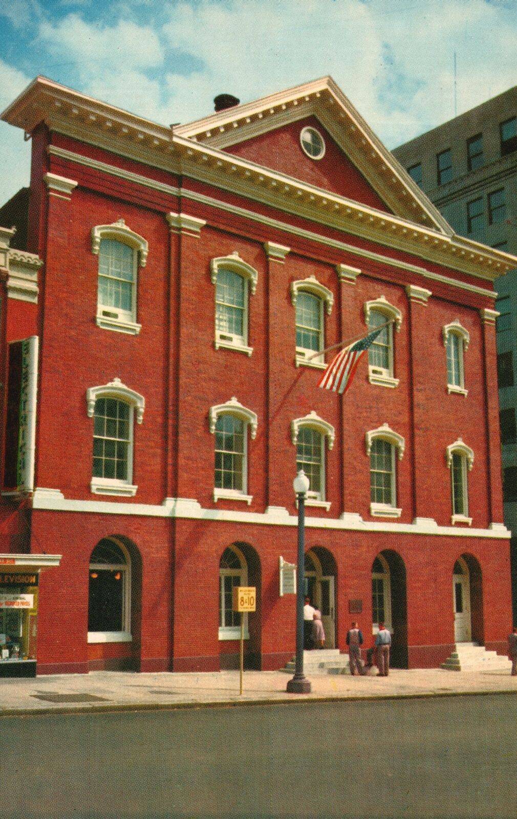 Postcard Site Of Ford's Theater Now Called Lincoln Museum Building ...
