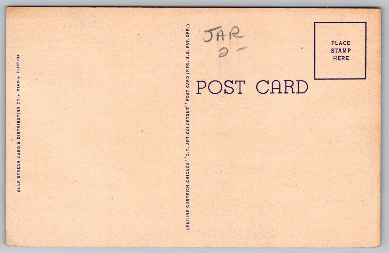 Miami Florida Miami River Scenic Tropical City Skyline Linen UNP ...