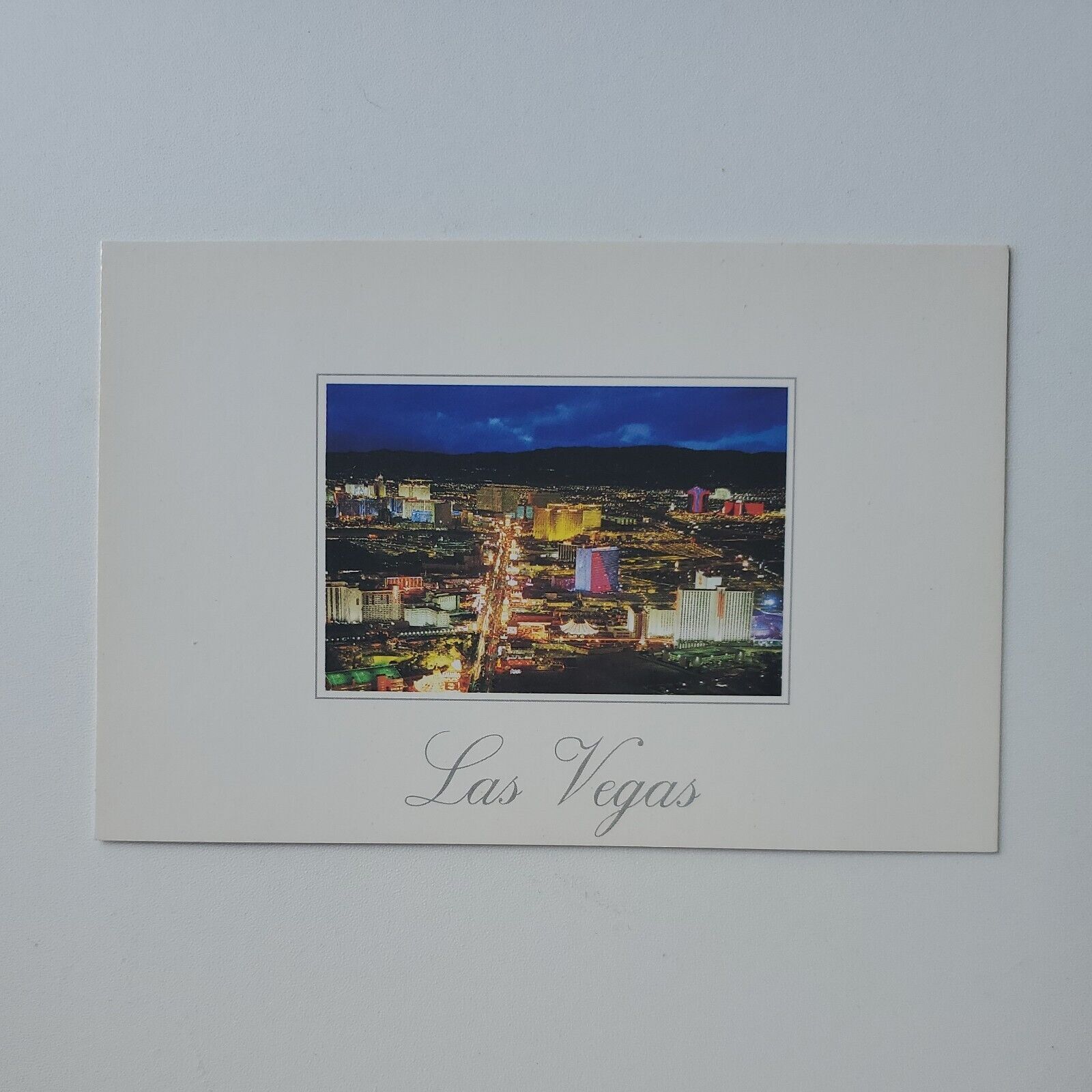 Las Vegas Nevada City Aerial View Gaming Capital of the World Postcard ...