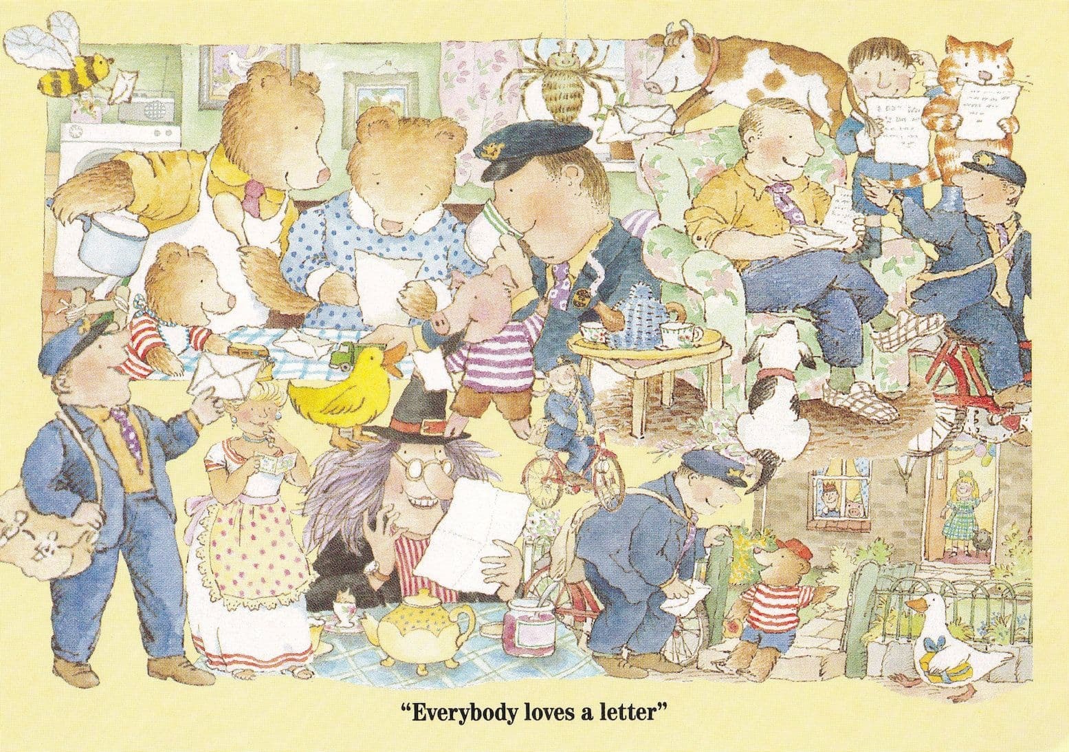 Everybody Loves A Letter Postman Pat 1980s Royal Mail Postcard | Topics ...