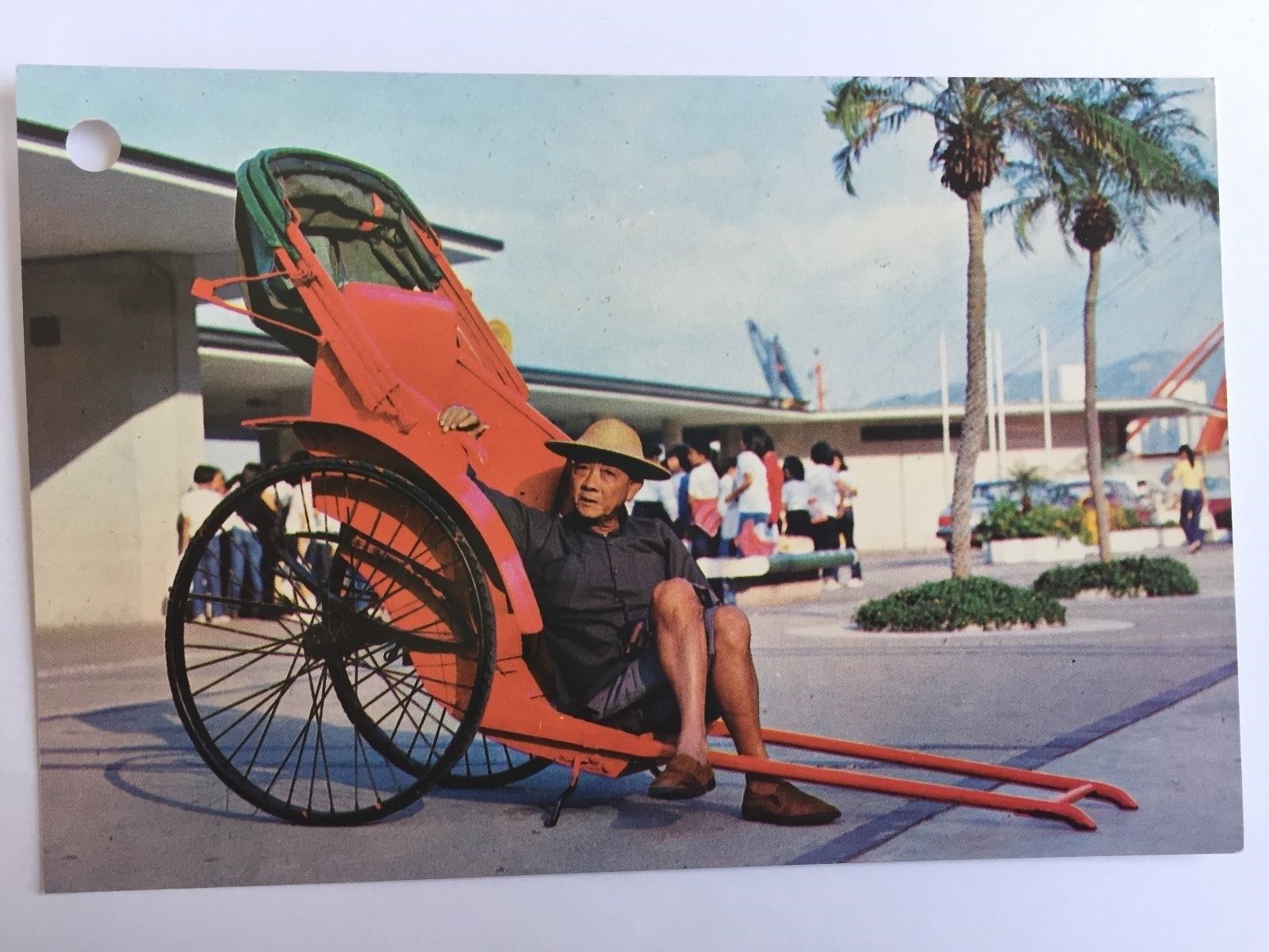 China Chinese Rickshaw transport bike taxi 4x6 postcard A38 | Asia ...
