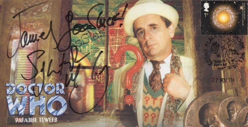 Dr Who Paradise Towers Sylvester McCoy Autograph Hand Signed First Day ...