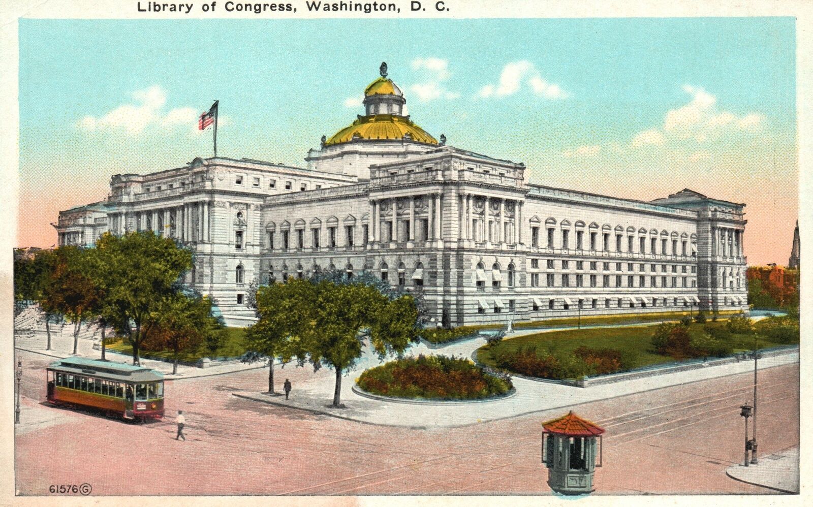 Vintage Postcard 1920's Library of Congress Building Washington DC ...
