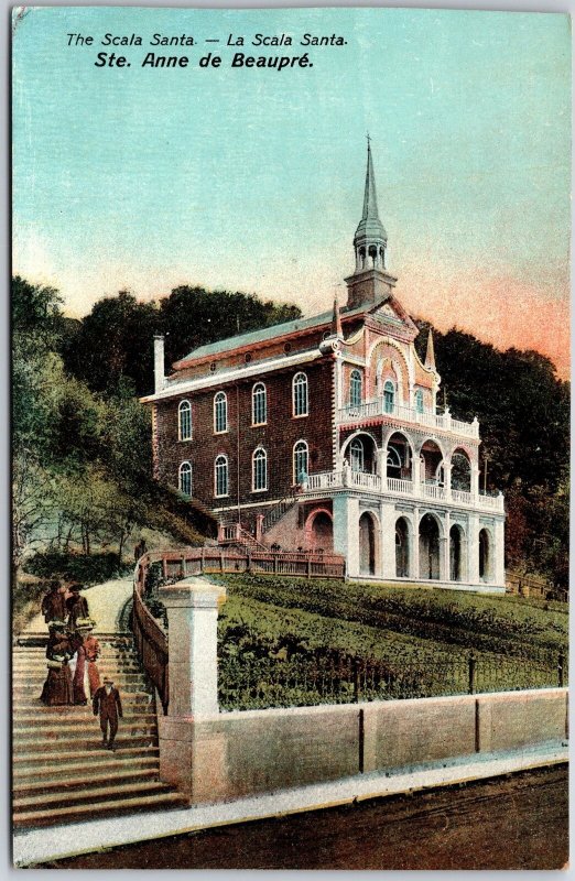 The Scala Santa Ste. Anne De Beaupre Canada Religious Destination ...