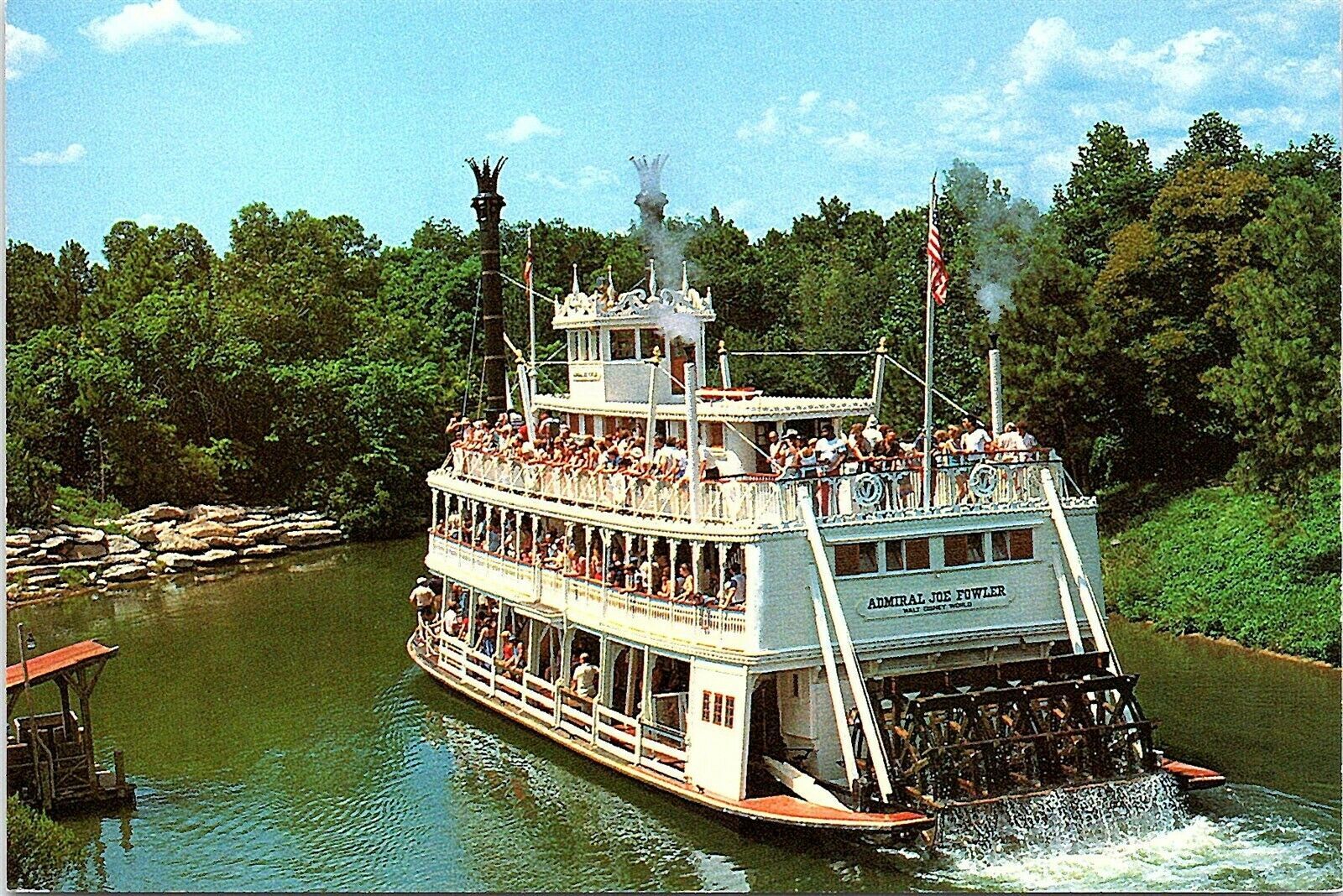 Postcard~Walt Disney World~Sternwheeler~Ship~Vintage~4x6~O6 | Other ...