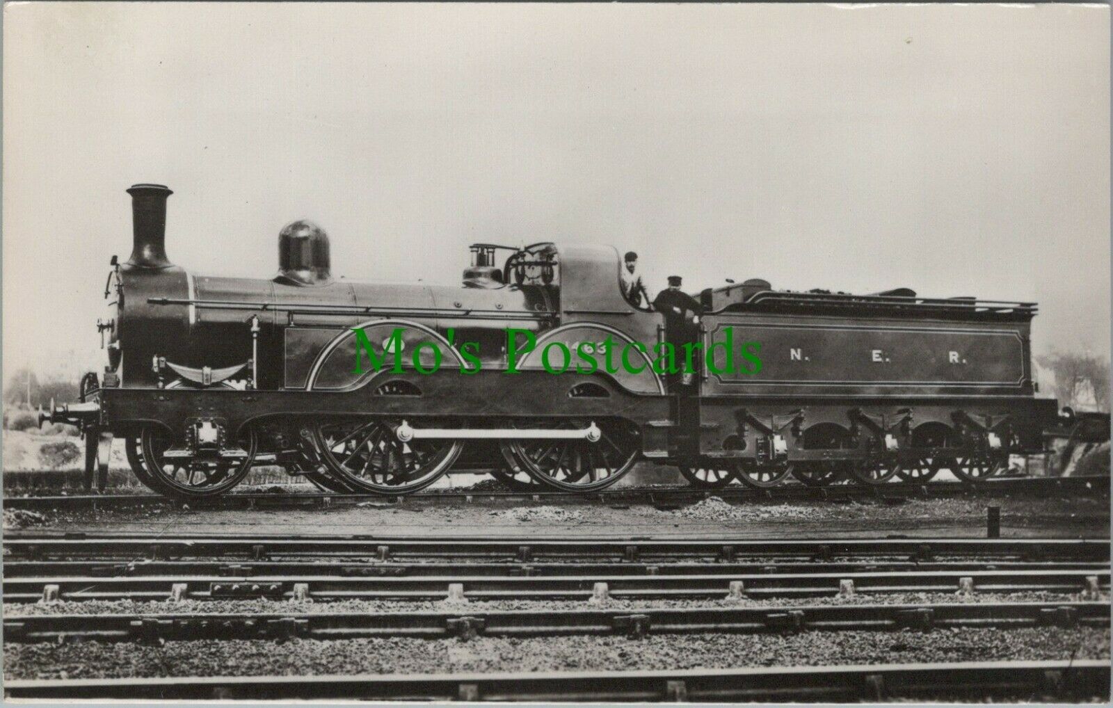 Train Postcard - Passenger Locomotive No 1463, North Eastern Railway ...