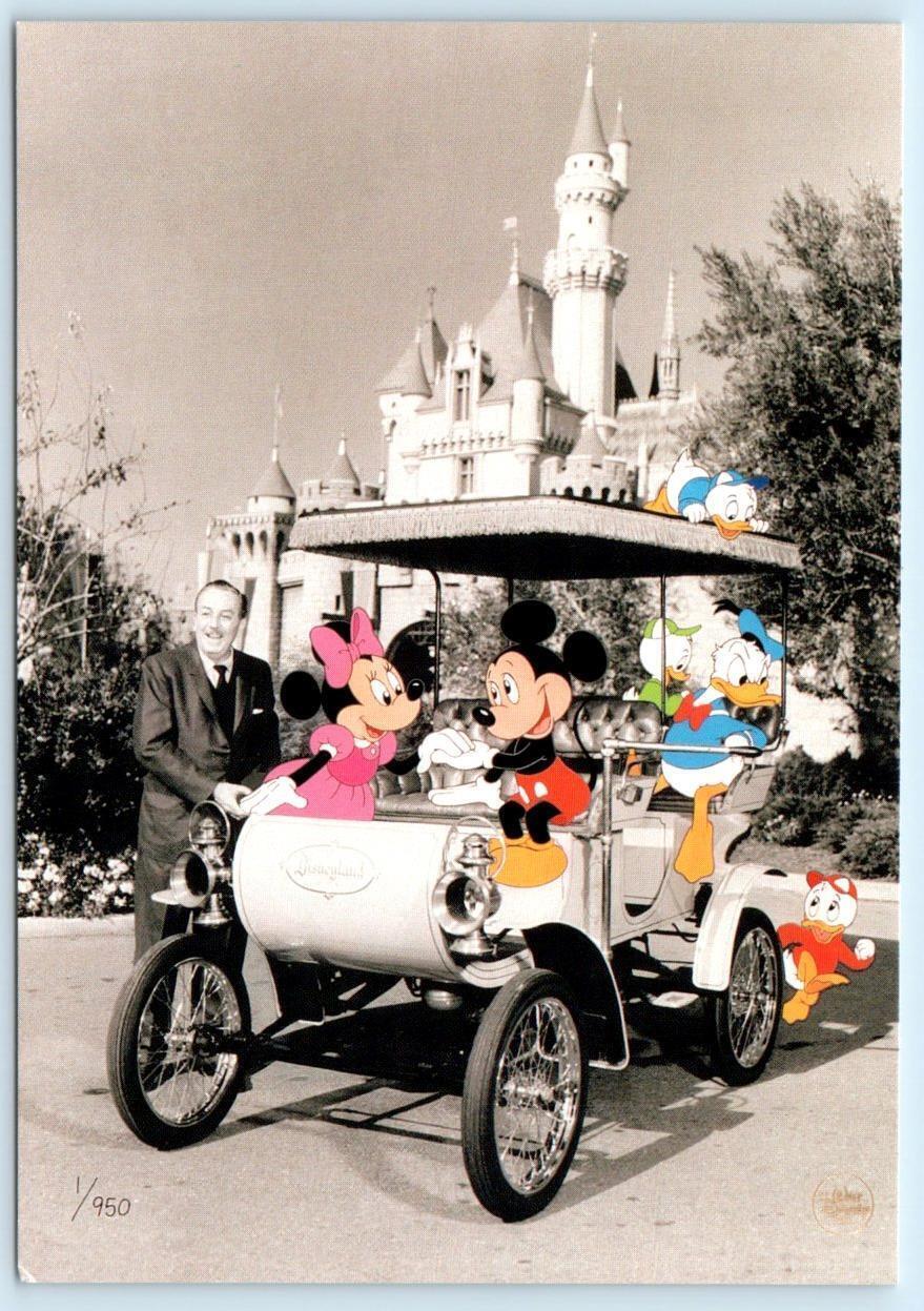 Disneyland "WALT'S MAGIC KINGDOM" Mickey Mouse ~ Cel Advertising 4"x6 ...