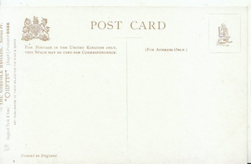 Norfolk Postcard - The Norfolk Broads - On The Yare - Ref 7607A ...