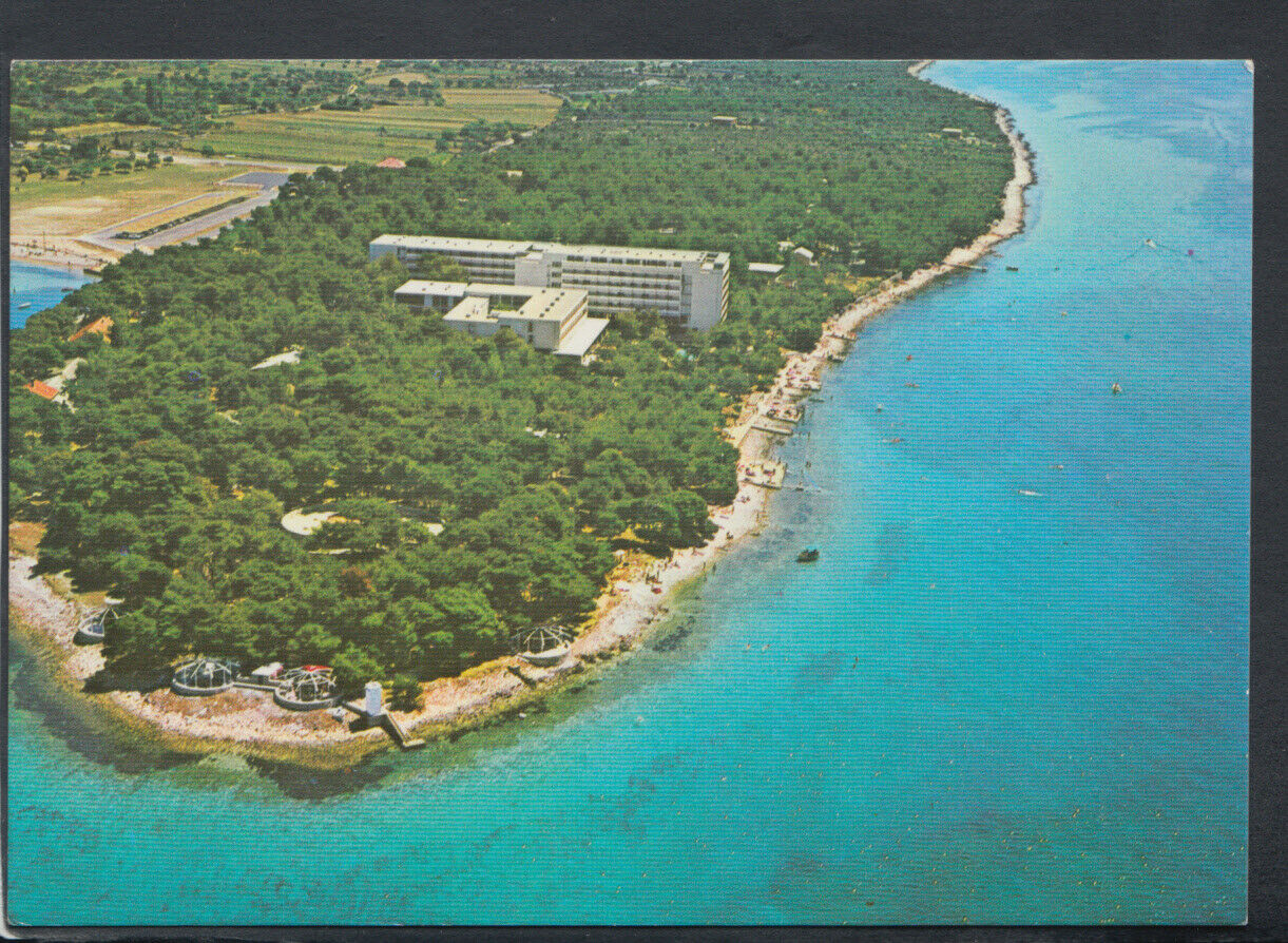 Croatia Postcard - Aerial View of Hotel Pinija, Petrcane - Zadar RR6681 ...