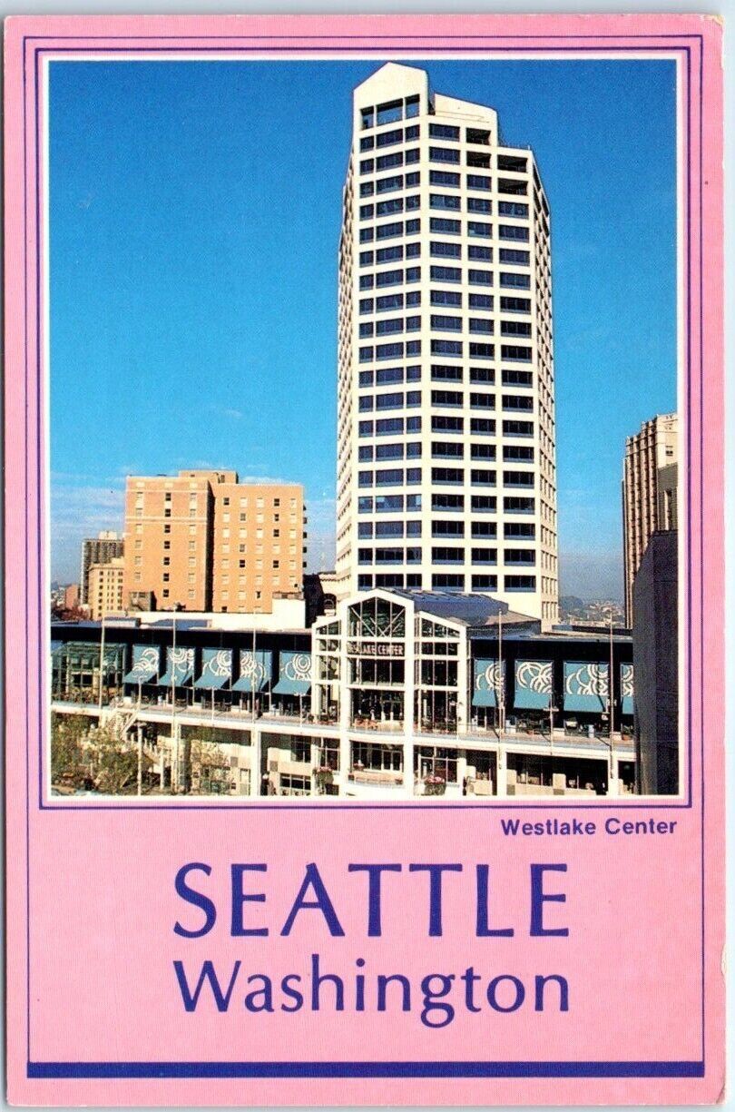 Postcard - Westlake Center - Seattle, Washington | United States ...