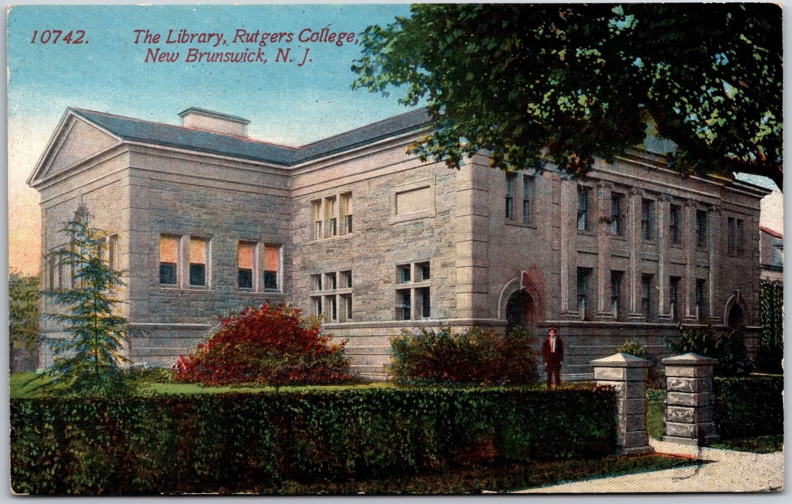 The Library Rutgers College New Brunswick New Jersey NJ Building ...