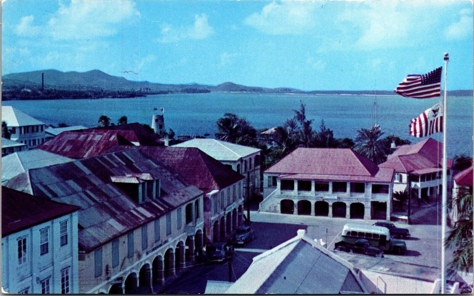 Historic 18th Century Buildings Christiansted Harbor Virgin Islands ...