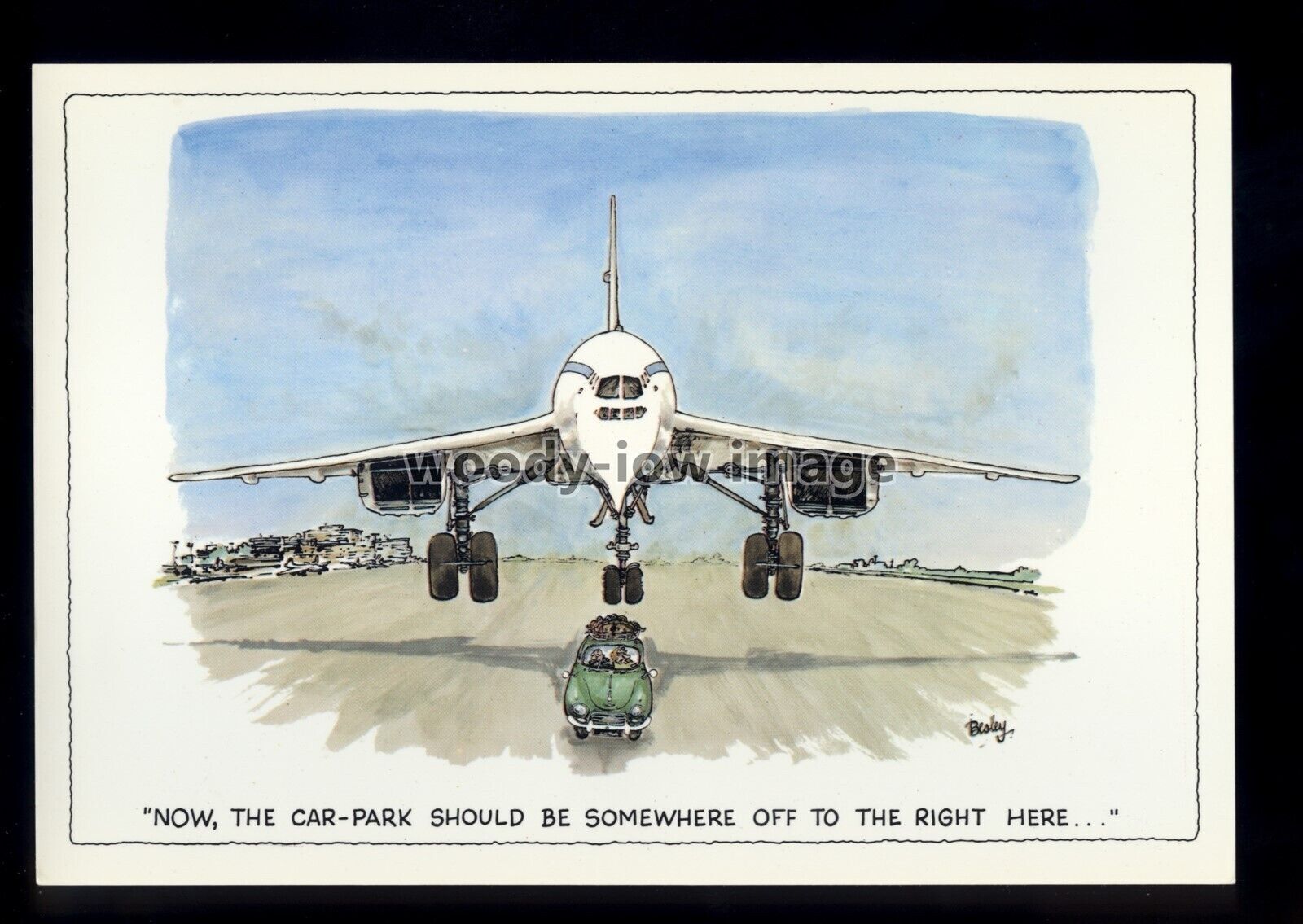 BES226 - Now the car-park hould be somewhere - Besley large comic ...