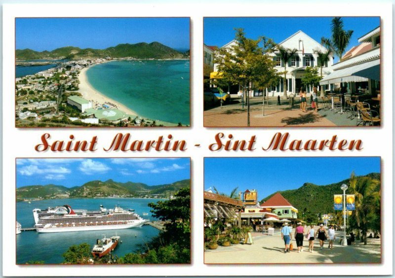 Postcard - Philipsburg - St. Martin - Sint Maarten | Europe - France ...
