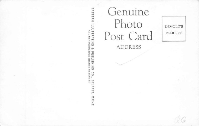 Springvale ME Main Street Cushman's Bakery Auto Storefronts, Real Photo ...