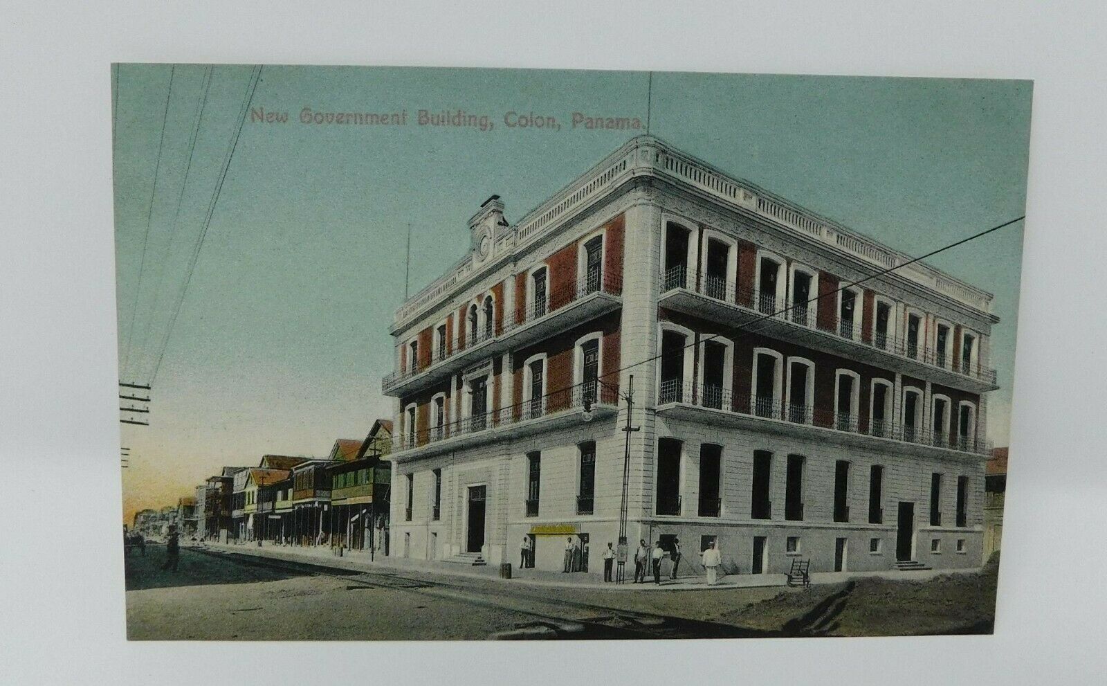 Vintage ~ New Government Building, Colon Panama ~ Postcard 1920’s ...