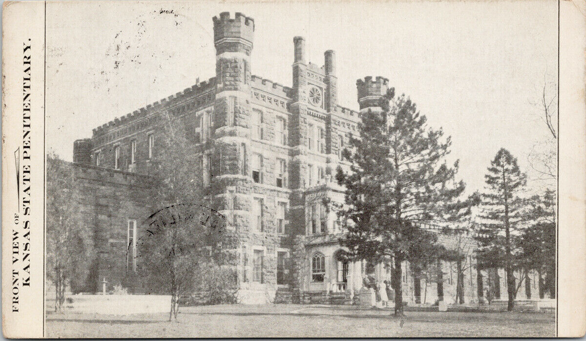 Kansas State Penitentiary KS c1911 Prison National Military Home PO ...