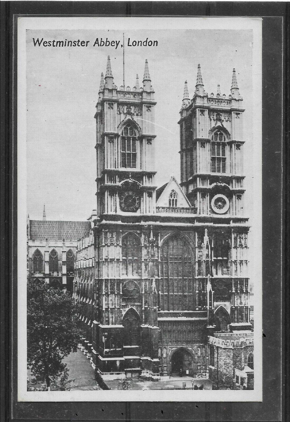 Postcard UK London, Westminster Abbey, Gothic Architecture, VF Unposted ...