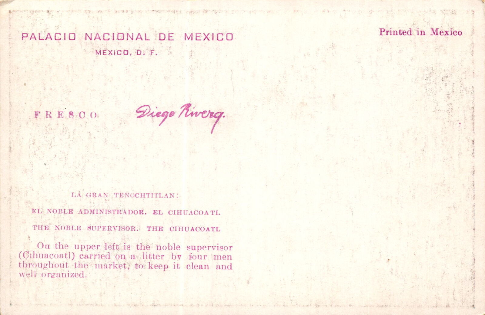 Diego Rivera, National Palace, Mexico City, Tenochtitlan, Aztec ...