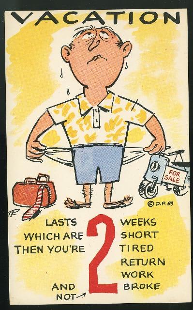 Return From Vacation Cartoons