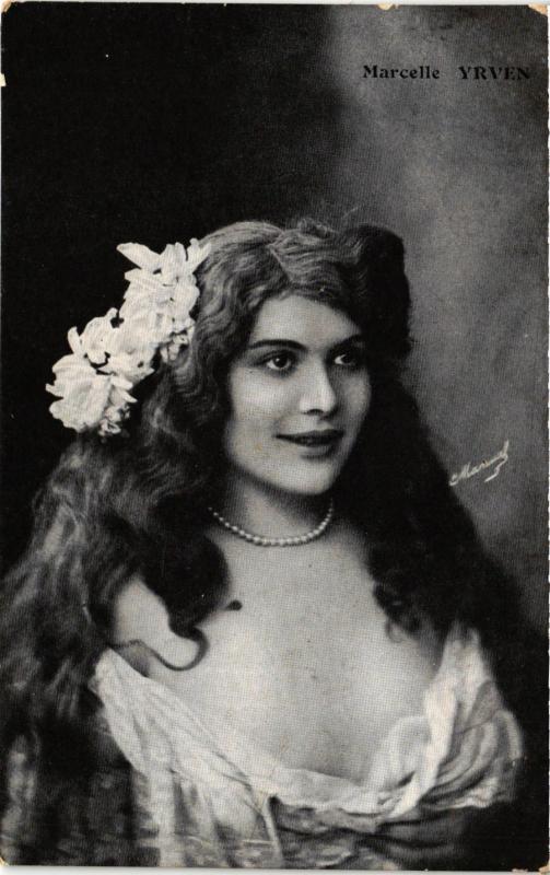 CPA AK Marcelle Yrven ARTISTE THEATRE STAR (319538) | Europe - France ...