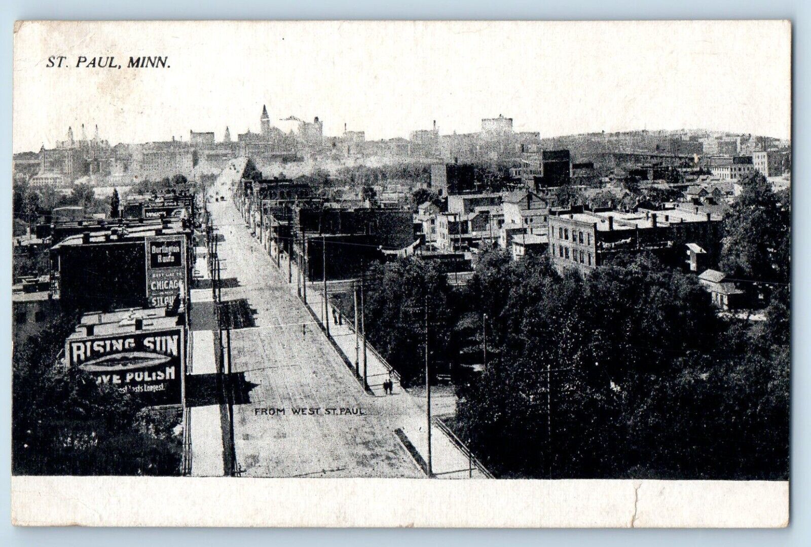 St. Paul Minnesota Postcard West St. Paul Exterior Building 1909 ...