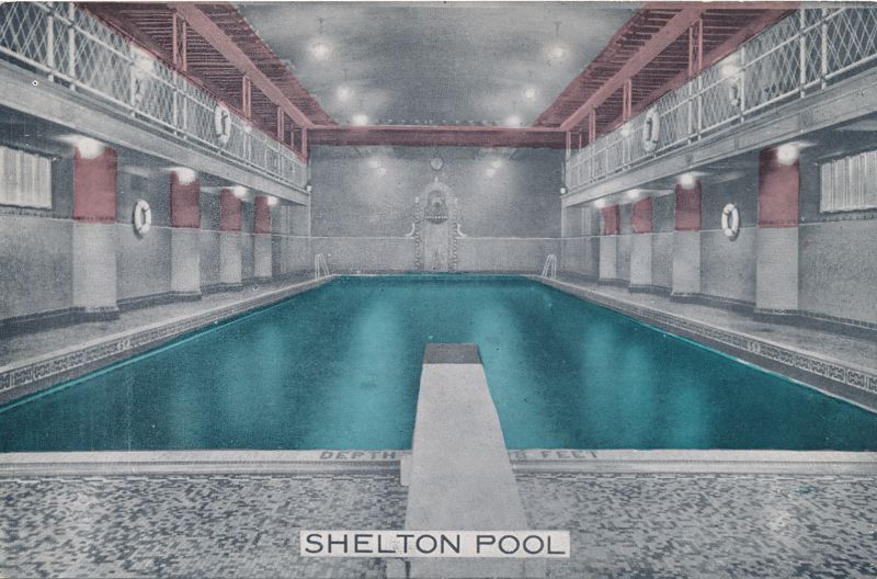Swimming Pool at the Shelton Hotel NYC, New York City | United States ...