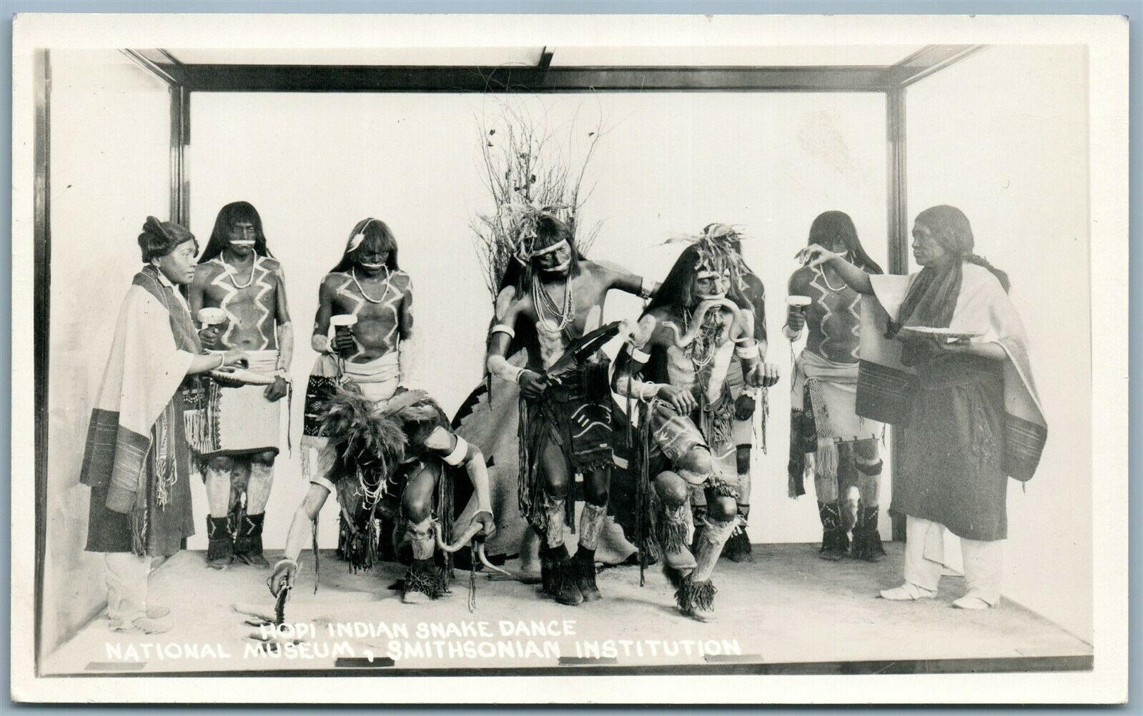 Hopi Indian Snake Dance 1957 Vintage Real Photo Postcard Rppc ...