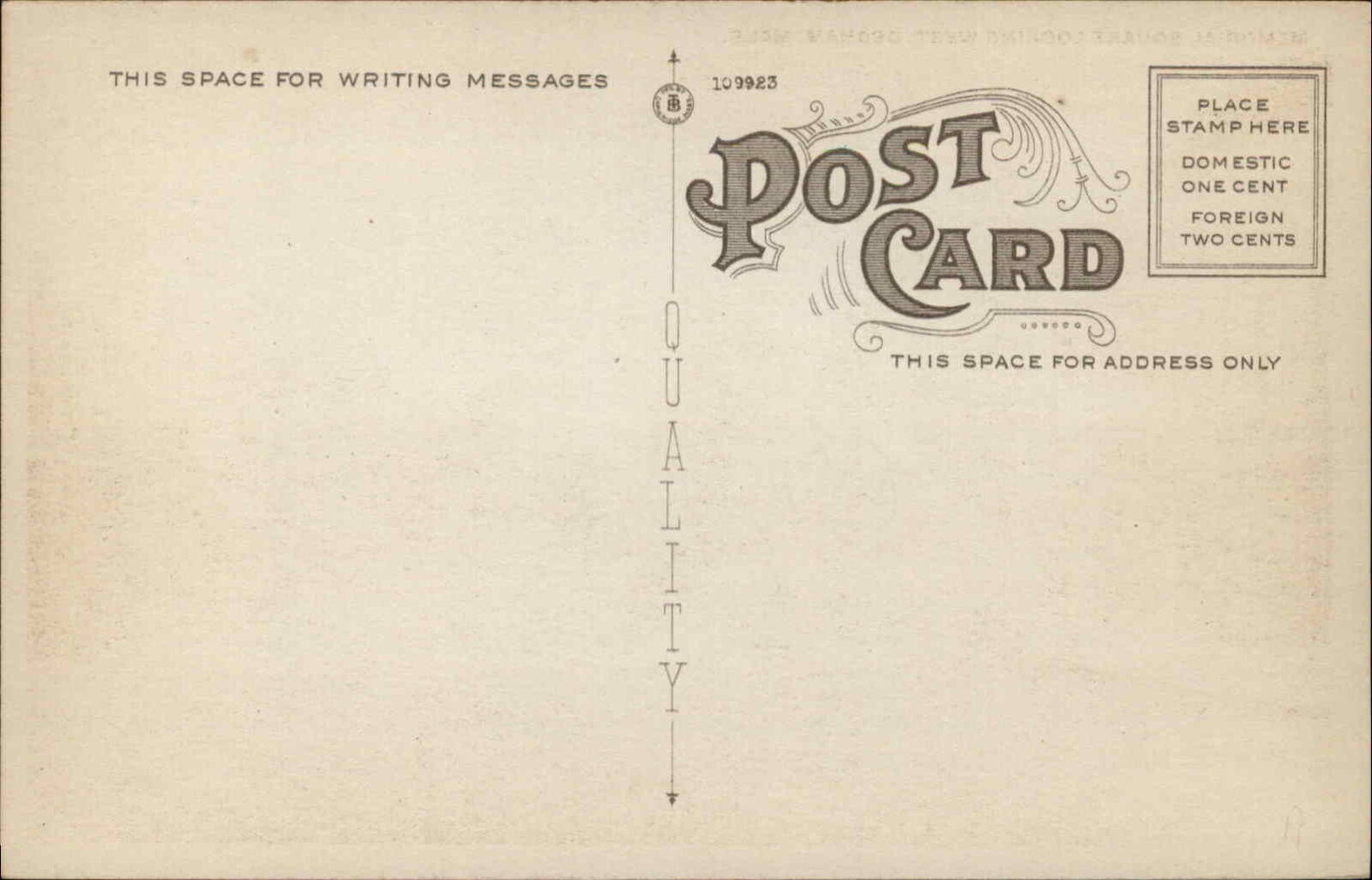 Dedham Massachusetts MA Memorial Square Street Scene Vintage Postcard ...