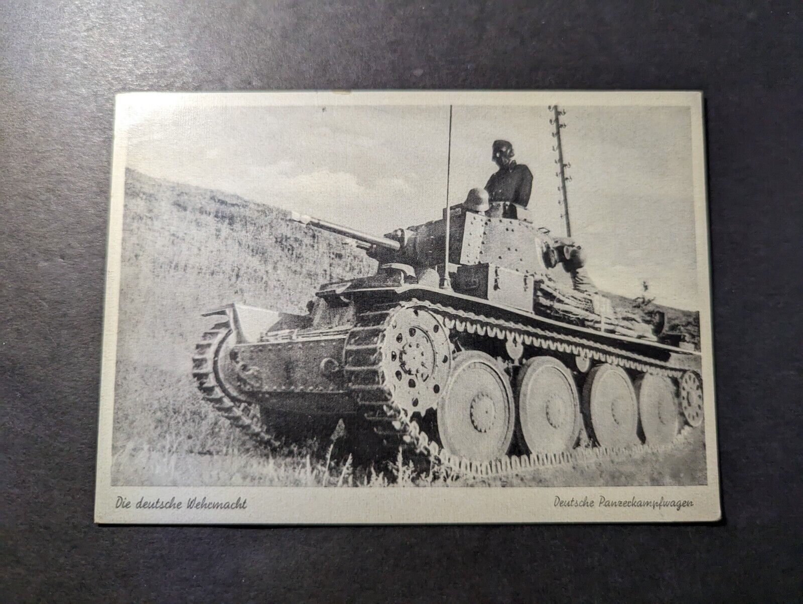 Mint Germany Military Tank Panzer Postcard The German Wehrmacht ...