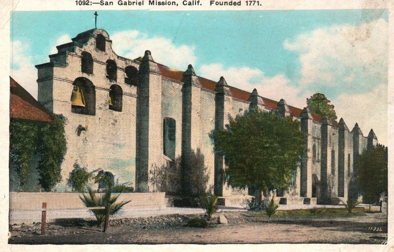 San Gabriel Old Mission Building California CA 1771 Street View ...