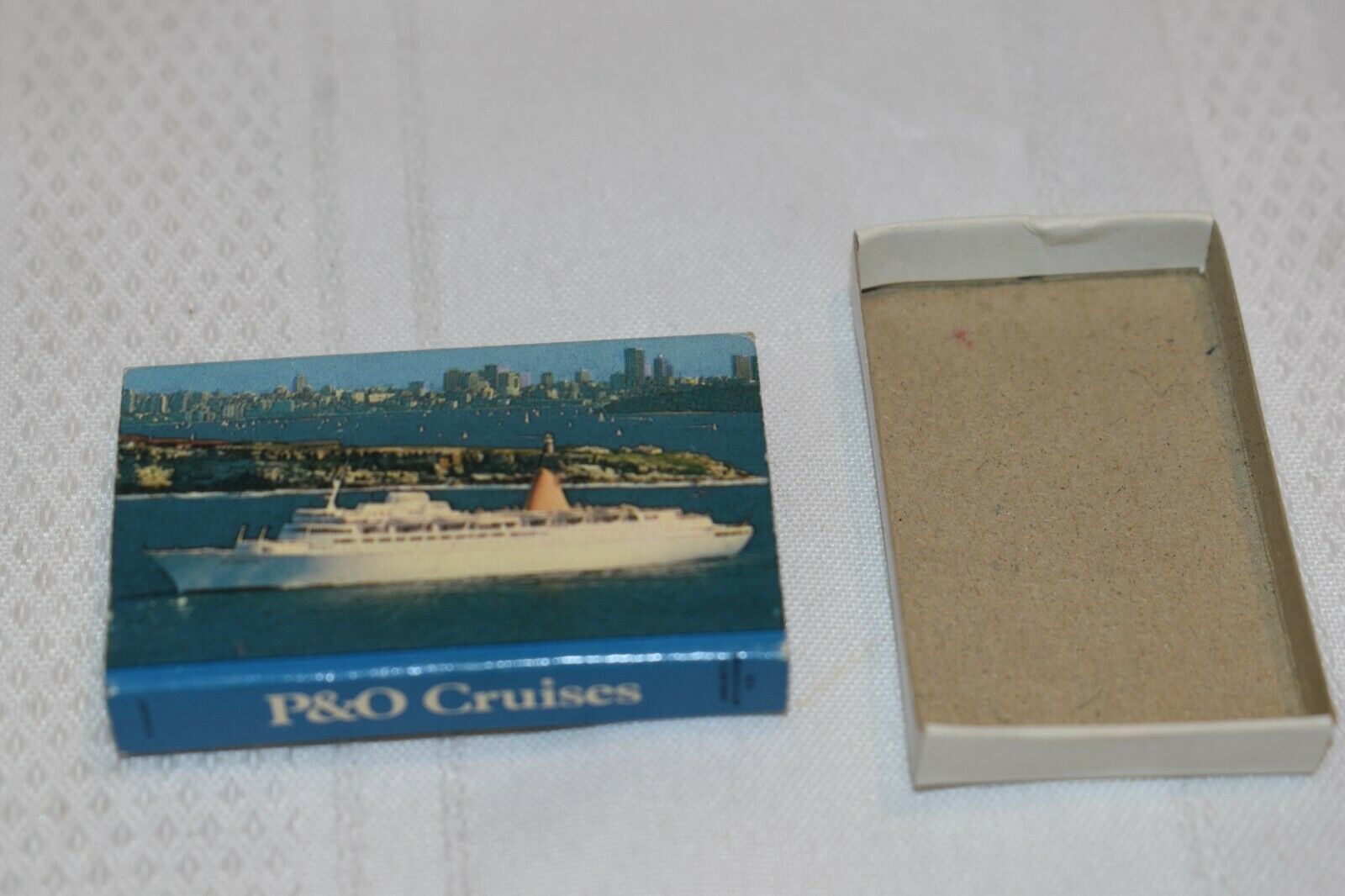 P & O Cruises Flag Cruise Ship Matchbox | Ephemera - Other / Unsorted ...
