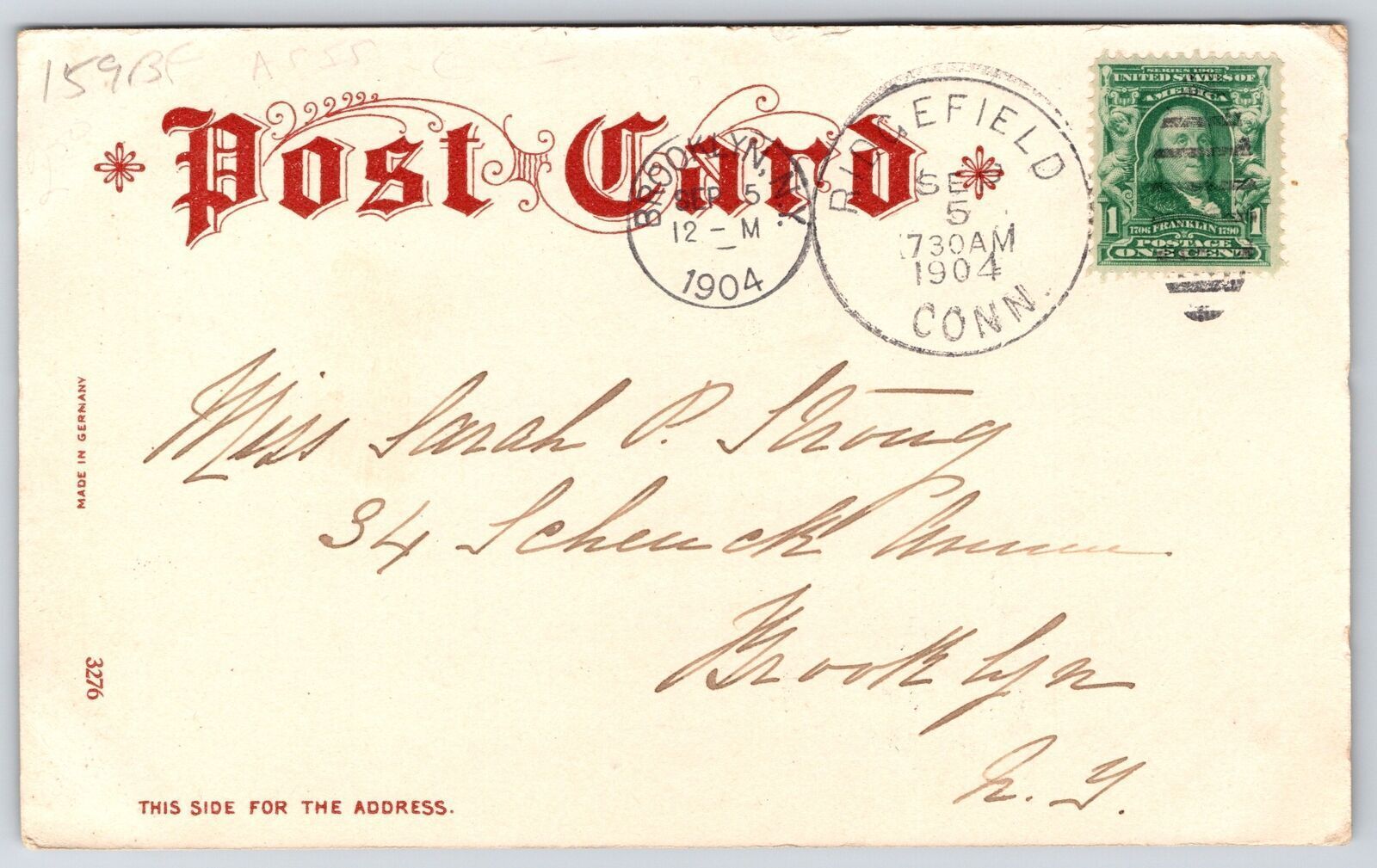 1904 Three Lakes Near Ridgefield Connecticut Nature Attractions Posted ...