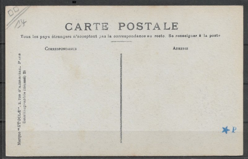 France Normandy Postcard Honfleur Calvados,Ancienne Chateau du ...