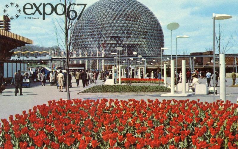 Canada - Quebec, Montreal. Expo '67, Pavilion of the United States ...