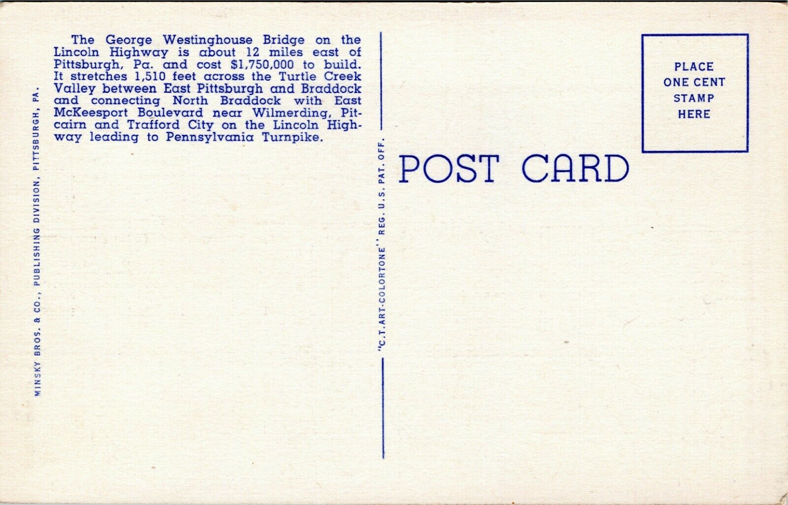 George Westinghouse Memorial Bridge - Pennyslvania | Other / Unsorted ...