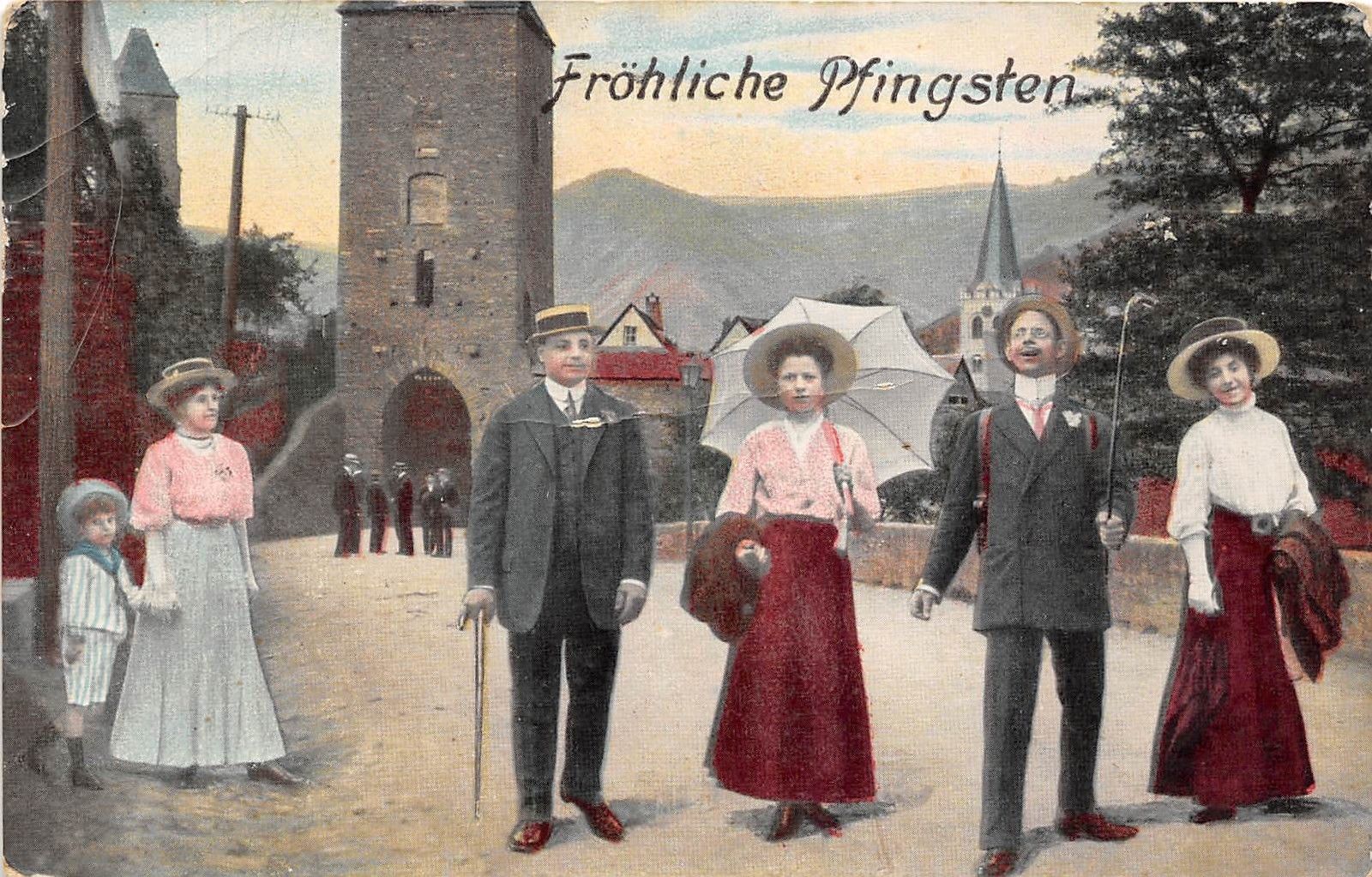 BG8248 types pfingsten Pentecost greetings germany | Topics - Greetings ...