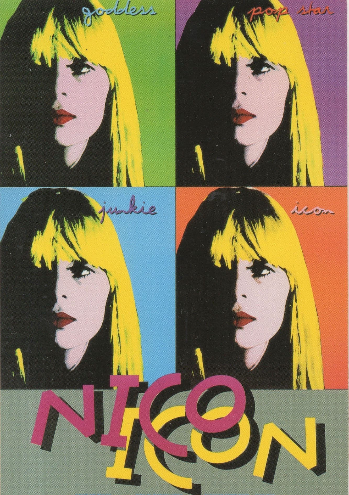 Nico German 1960s Singer Andy Warhol The Velvet Underground Film ...