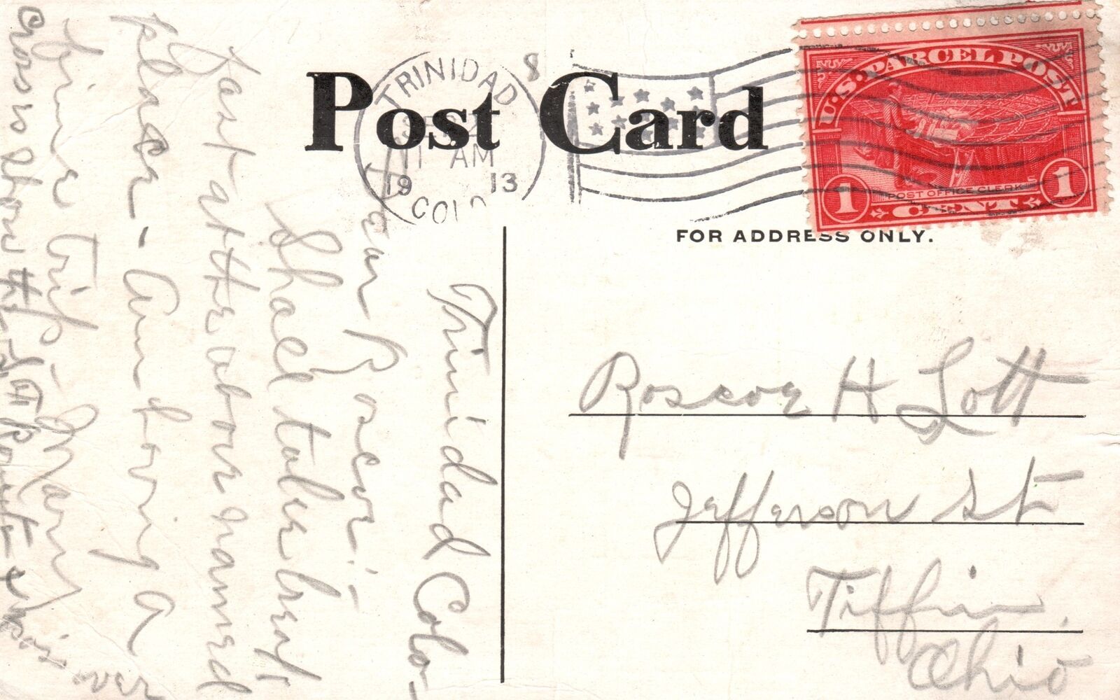 Vintage Postcard 1913 From Great Lakes To Pacific Coast Along Santa Fe ...