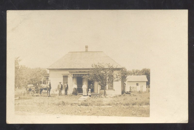 Rppc Turney Missouri TOM Hale Residence Home Vintage Real Photo ...