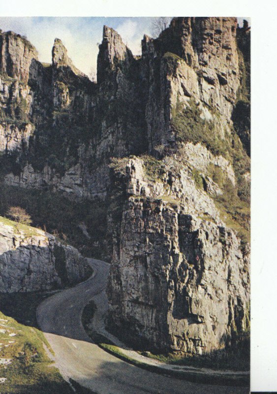 Somerset Postcard - Cheddar Gorge - The Pinnacle and Castle Rock - Ref ...
