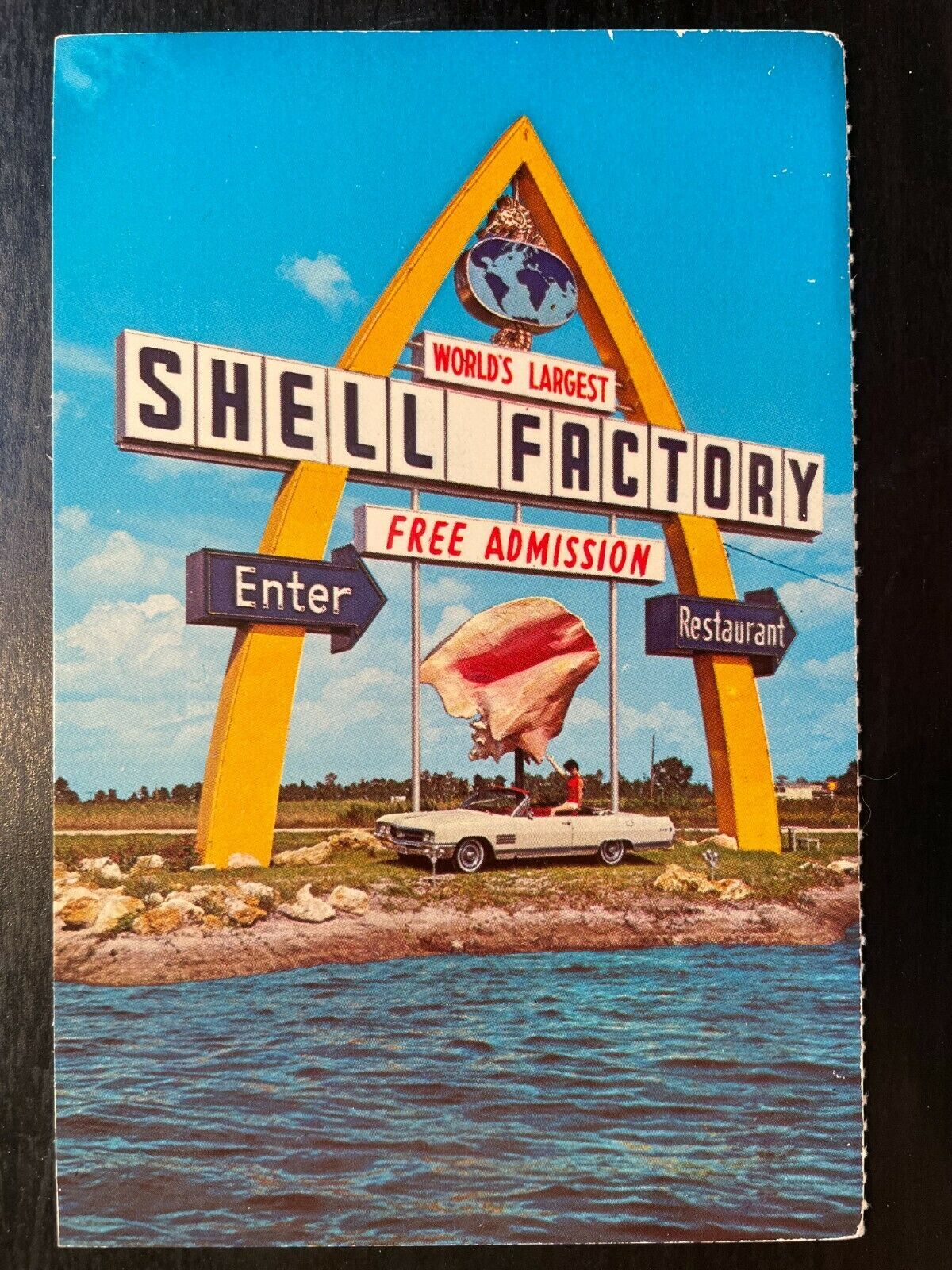 Vintage Postcard 1962 The Shell Factory World's Largest Fort Myers ...